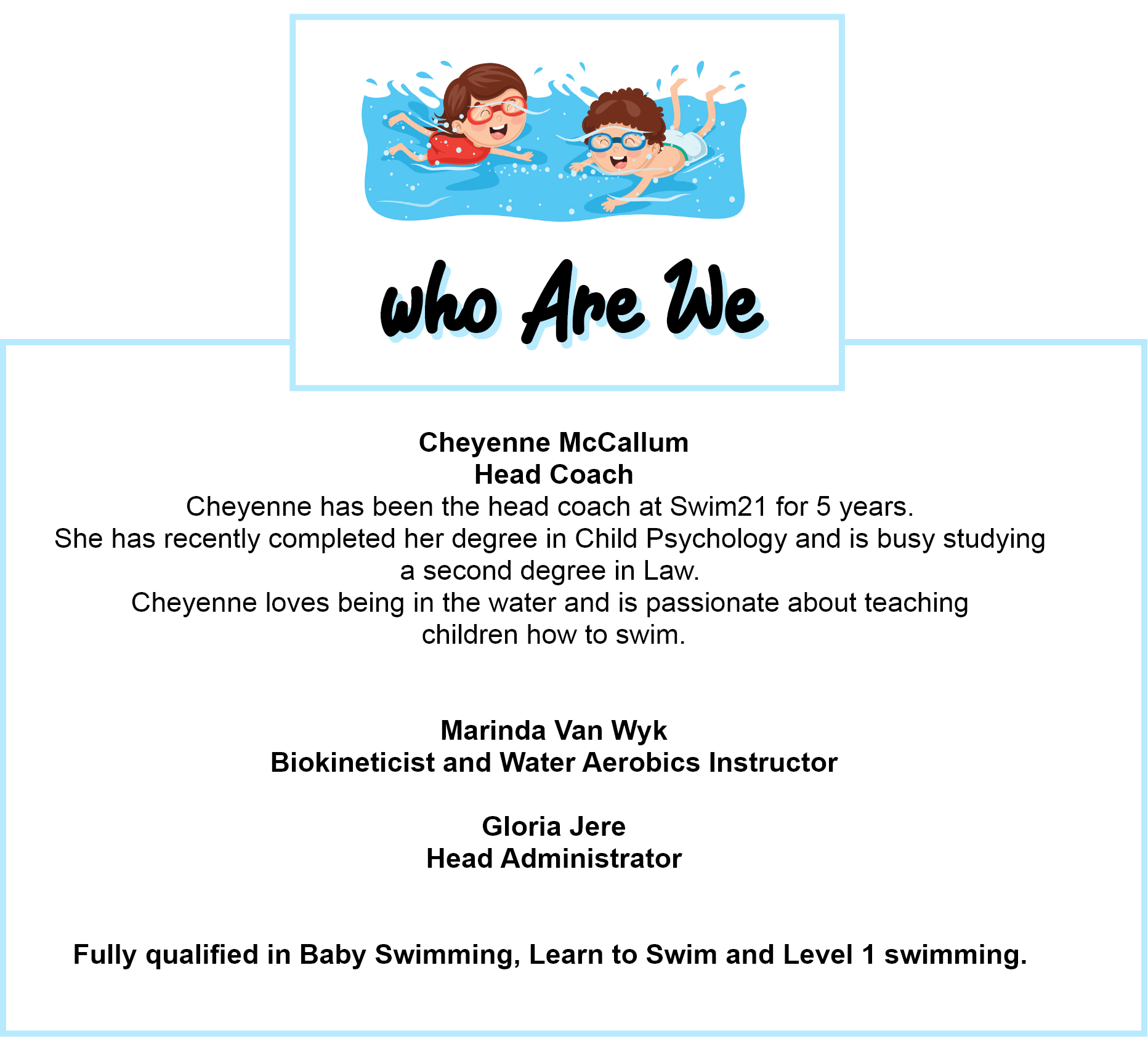 Swim21 – Swimming Lessons in Boksburg
